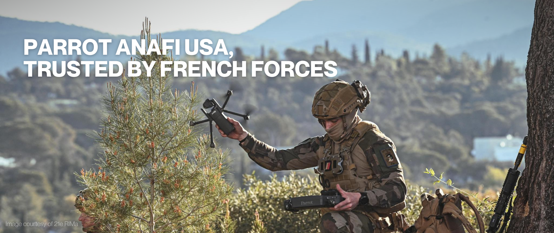 Parrot ANAFI USA, Trusted by French Forces | Parrot